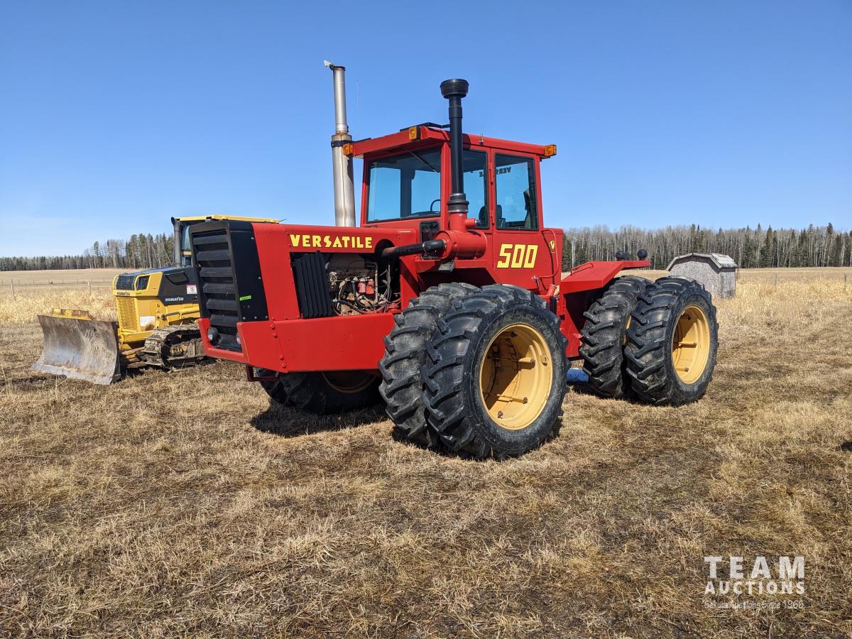 1979 Versatile 500 4WD Tractor [23EF05001-055] | Team Auctions