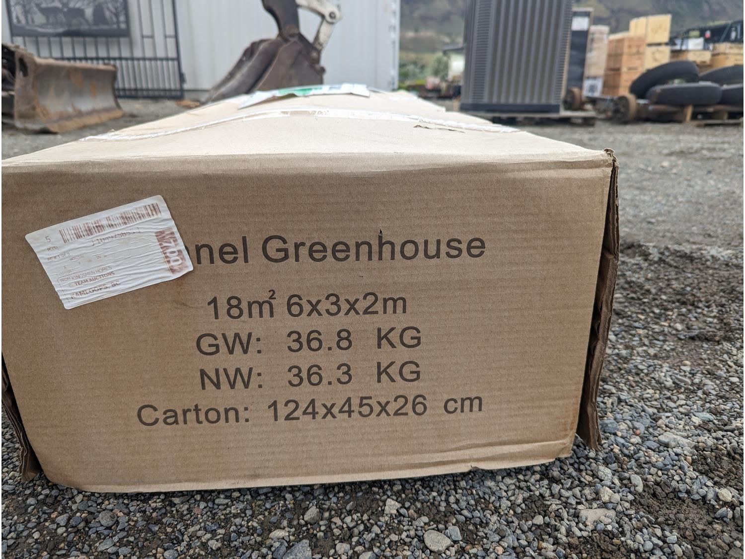 Rockstead 20 Ft Garden Tunnel Greenhouse [24FC15997-004] | Team Auctions