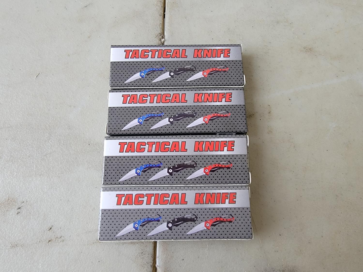 (4) Mini Tactical Knives (Unused) [24JA05997-015] | Team Auctions