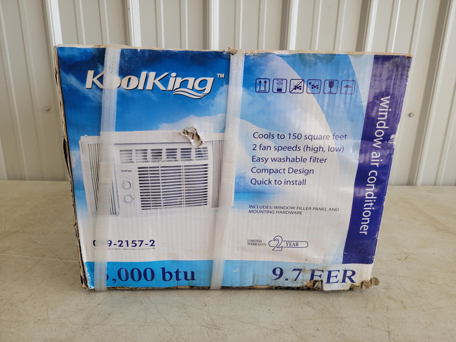 Kool King Window Air Conditioner (Unused) [24GG37005-203] | Team Auctions
