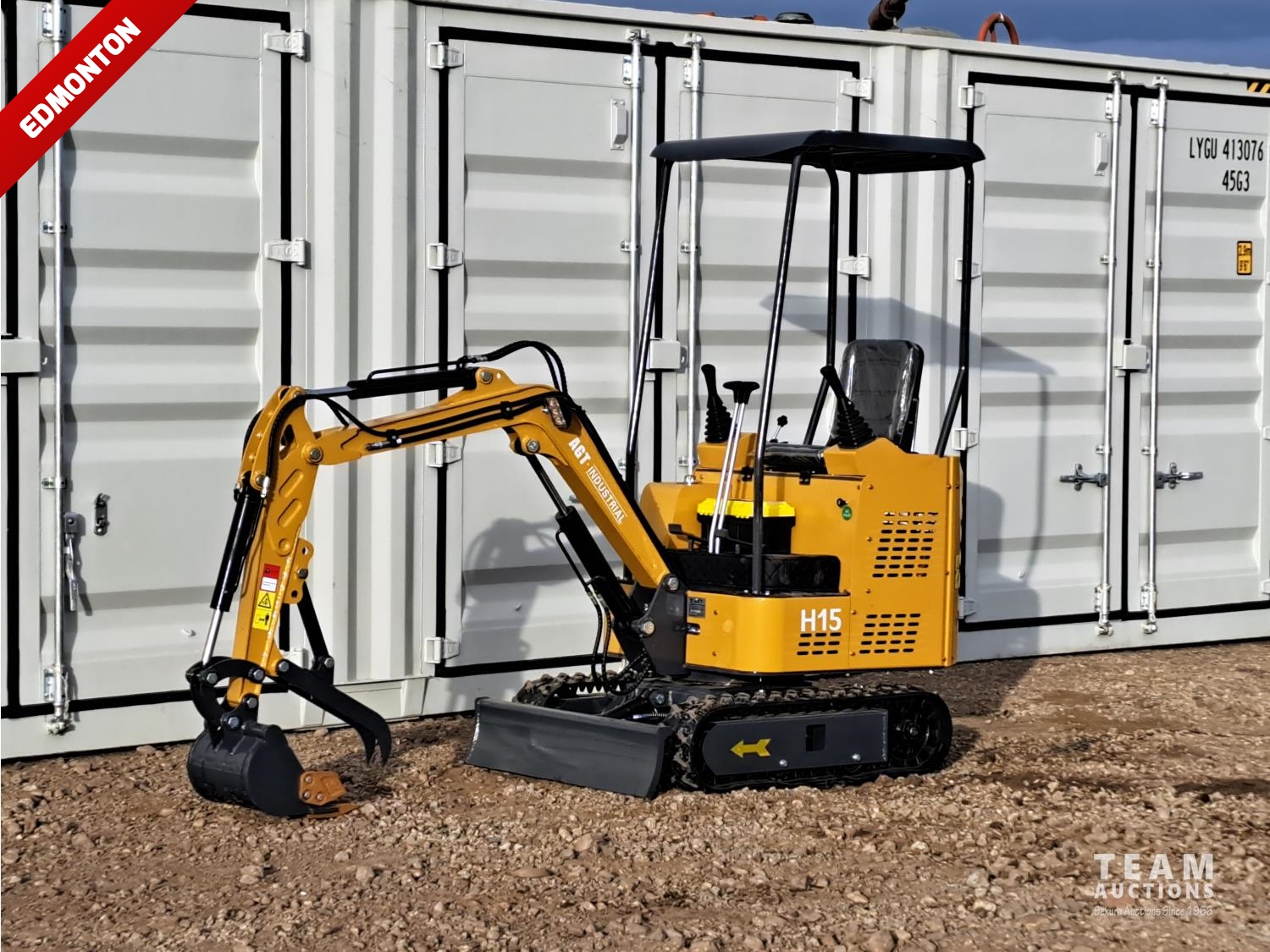 2023 AGT H15 Mini Excavator (Unused) [24BD13001-008] | Team Auctions