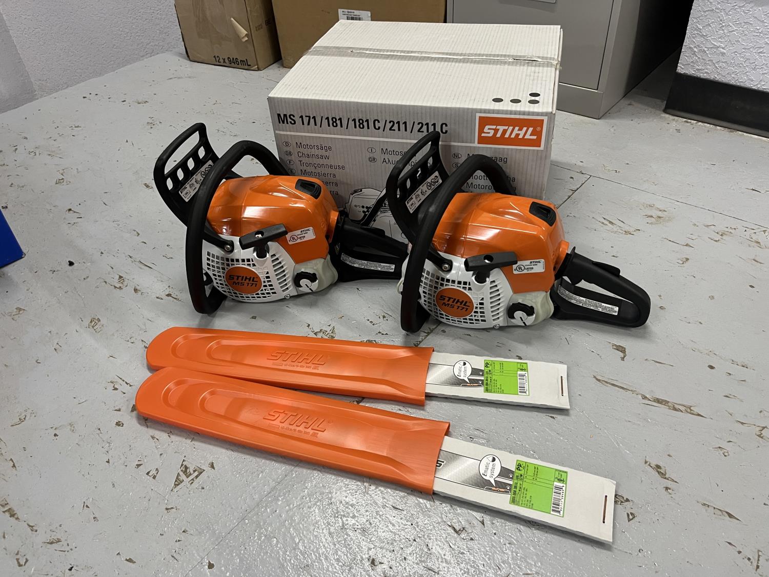 Qty of (2) Stihl Ms171 Gas Chainsaws (Unused) [24JH02003-139] | Team ...
