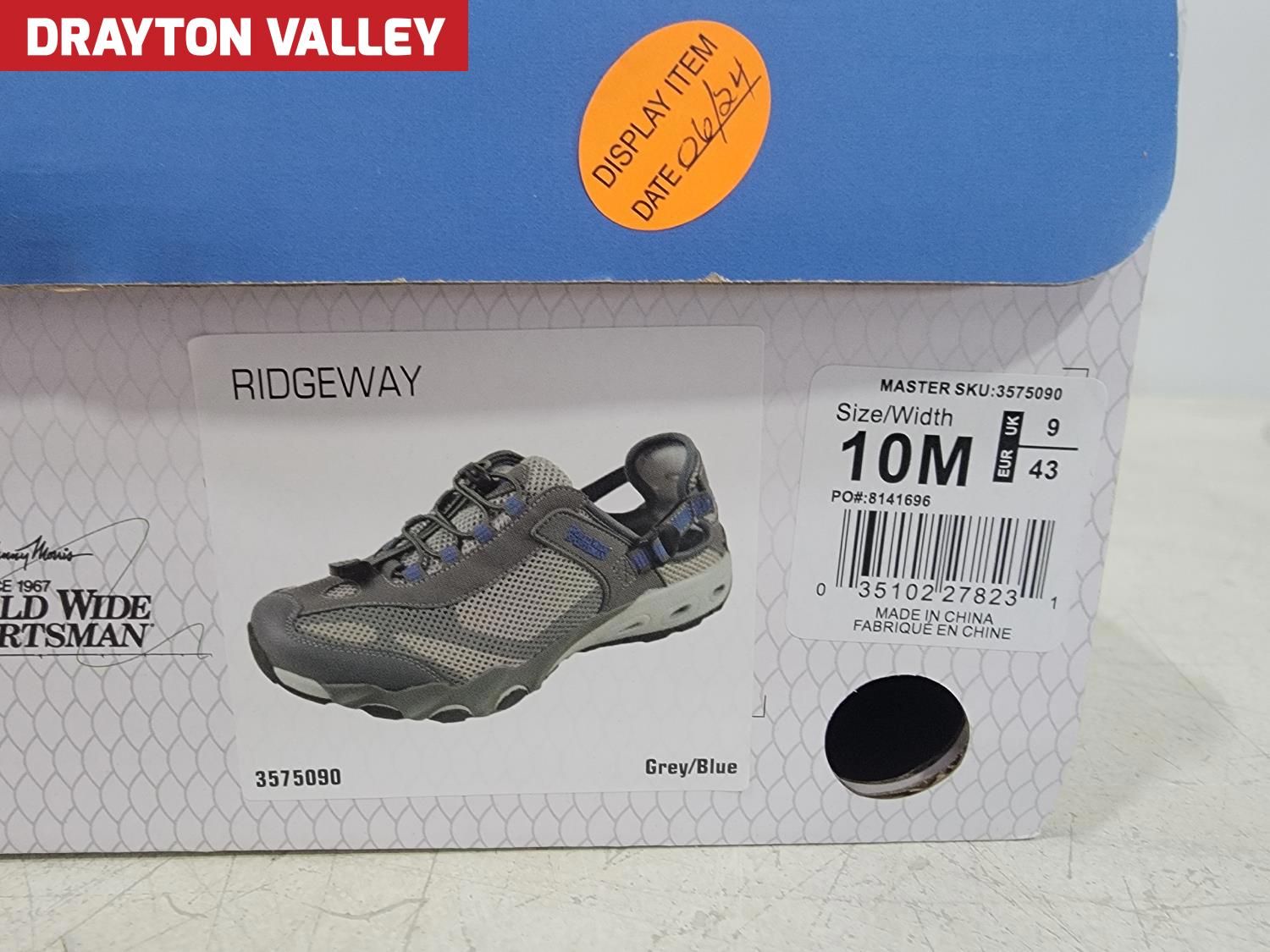 World Wide Sportsman Ridgeway Men's Size 10M Water Shoes [26AB10977-066 ...