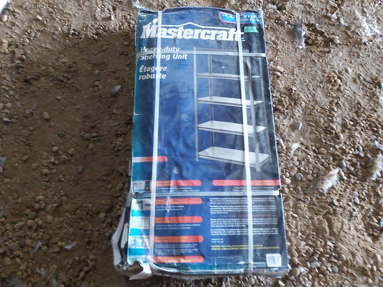 Mastercraft Heavy Duty Shelving Unit (Unused) [24FS18001-022] | Team ...