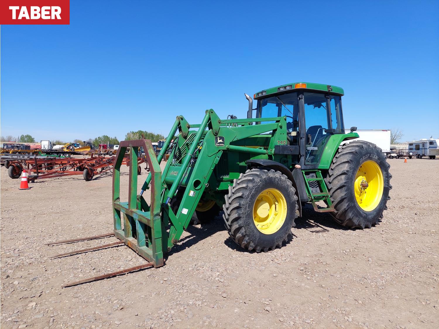 1997 John Deere 7210 MFWD Loader Tractor [25EE02130-001] | Team Auctions