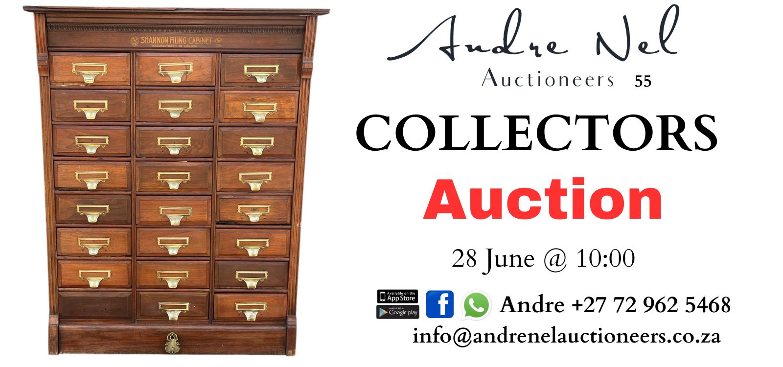Collectors Auction - 28 June 2025 | André Nel Auctioneers