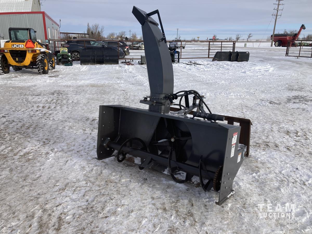 Agri Ease 60 Inch Snow Blower Attachment - Skid Steer Attachment ...