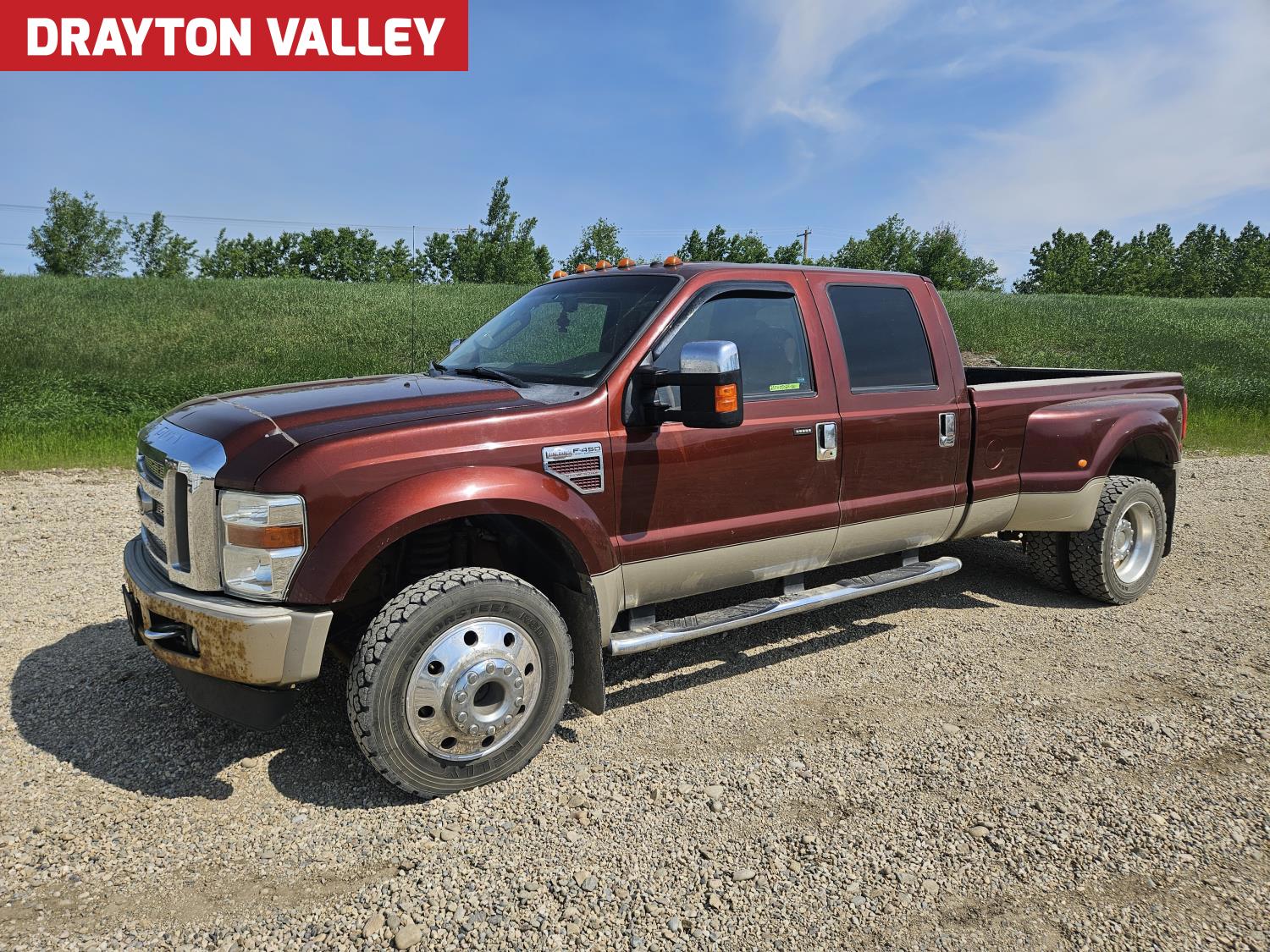 2008 Ford F450 King Ranch 4X4 Crew Cab Dually Pickup Truck [25FH05029 ...