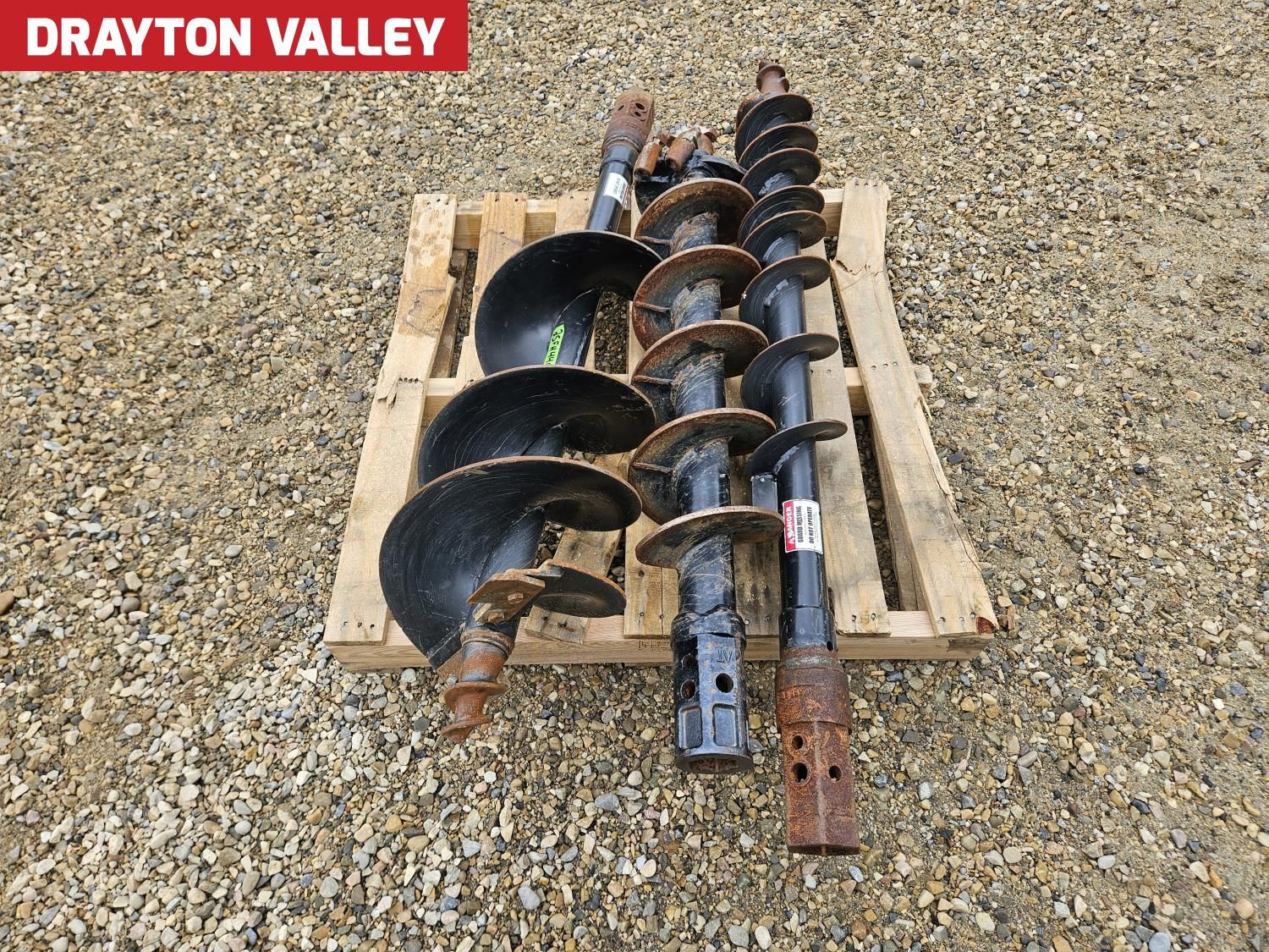 (3) Post Hole Auger Bits [25FH44035-008] | Team Auctions