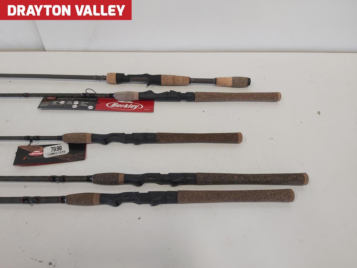 (5) Berkley Fishing Rods [25LC10977-070] | Team Auctions