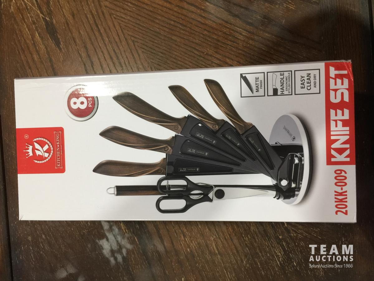 Kitchen King 8 Piece Knife Set (Unused) [23KE05001-002] | Team Auctions