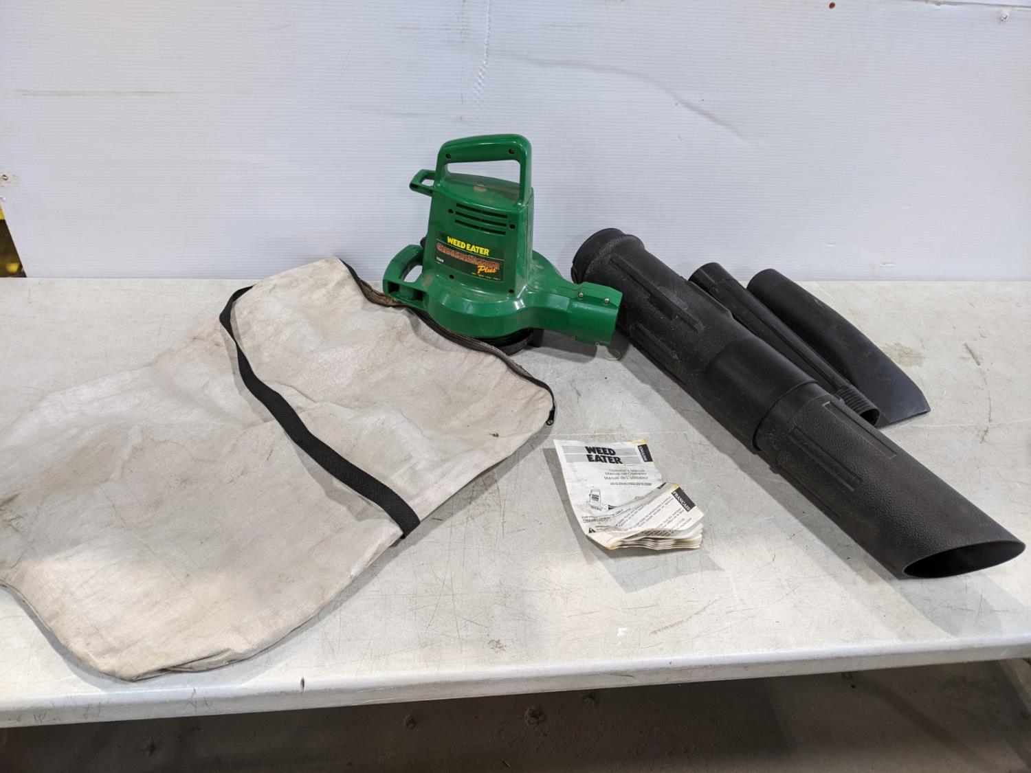 Weed Eater GroundsKeeper Plus Electric Blower [24HE10089-007] | Team ...