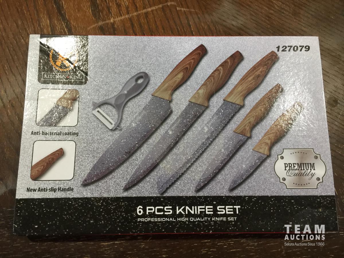 Kitchen King 6 Piece Knife Set (Unused) [23KE05001-014] | Team Auctions