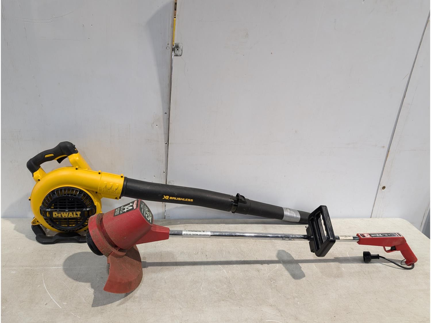 DeWalt 40V Blower and Paramount 14 Inch Electric Trimmer [24KF37001-148 ...