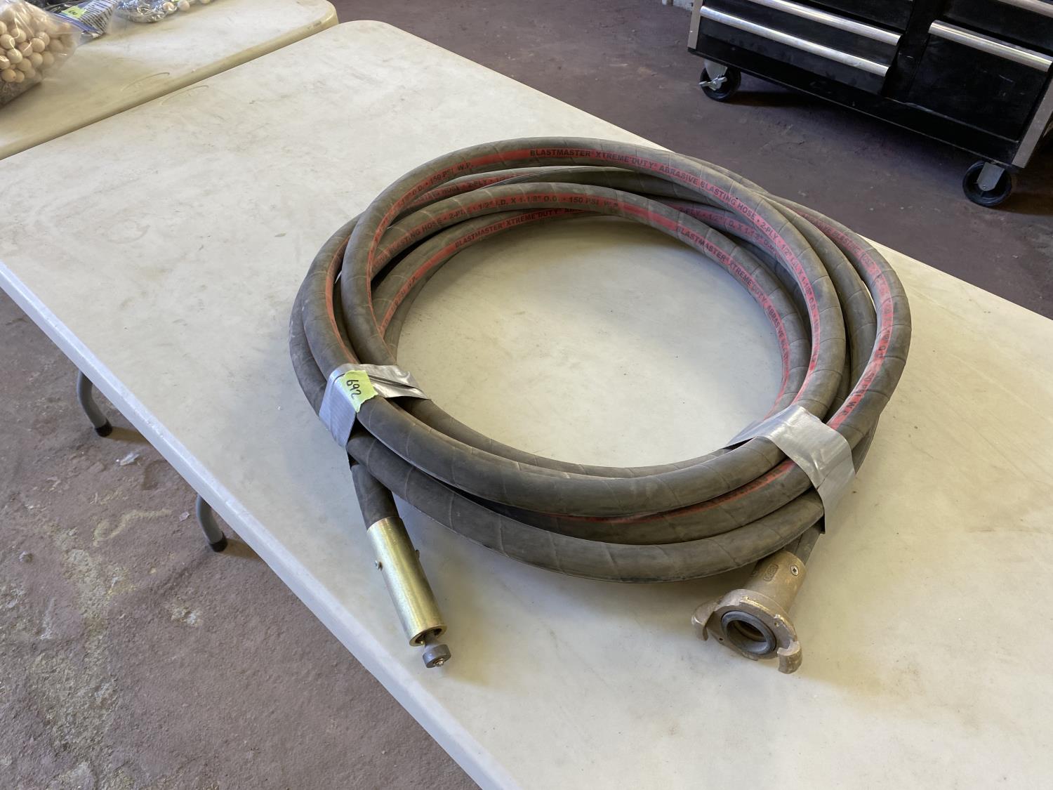 Blastmaster 2 Ply 1/2 Inch Blast Hose w/ Internal Blast Tip [25IO02001 ...
