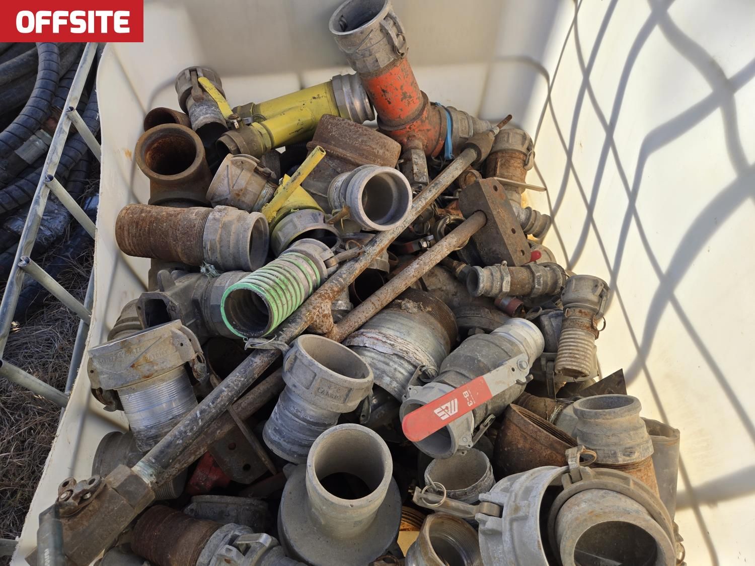 Large Qty of Cam Locks, Pipe Fittings [25LC05010-245] | Team Auctions