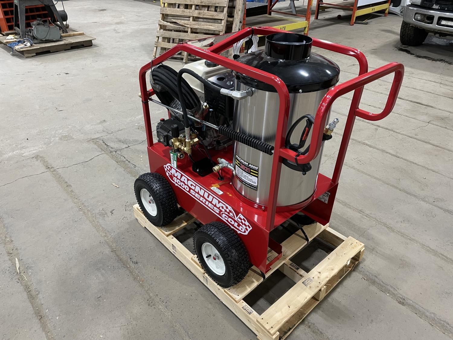 Easy Kleen GS18 4000 Series Gold Diesel Fired Hot Water Pressure Washer ...